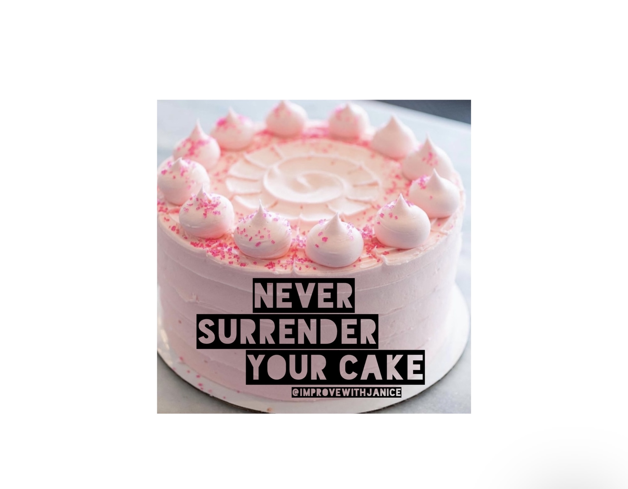 Never Surrender Your Cake: Celebrate Successes Big And Small — Improve ...